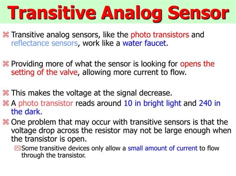 Ppt Analog Sensors Powerpoint Presentation Free Download Id192864