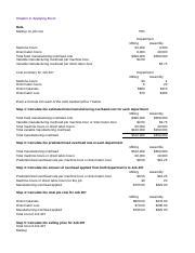 Chapter 2 Applying Excel Babe Form 1 Xlsx Chapter 2 Applying Excel Data Markup On Job