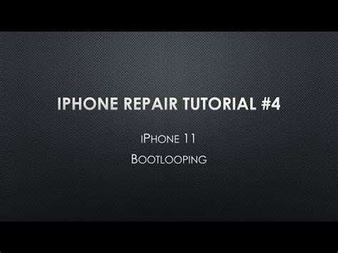 IPhone 11 Bootloop YouTube