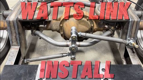 Installing A Watts Link On A Ford 88 Rear End 52 F 1 Build Youtube
