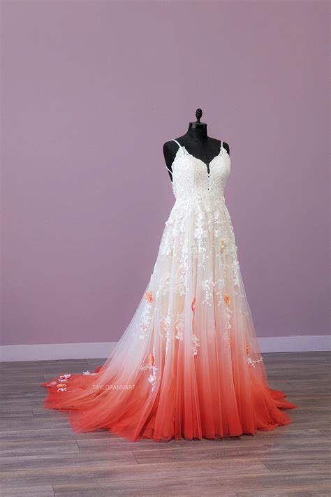 We Ombre Dip Dye Your Wedding Dresses — New Heritage Houston Custom