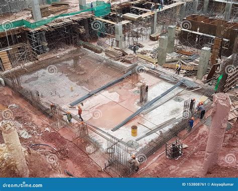 Building Substructure And Super Structure Under Construction Using The