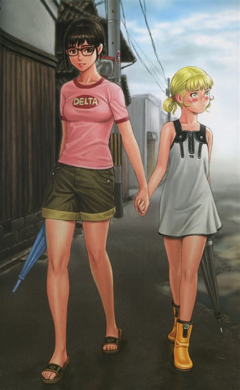 Lilia Mihajlovna And Amelia Johnson Airforce Delta And 1 More Drawn