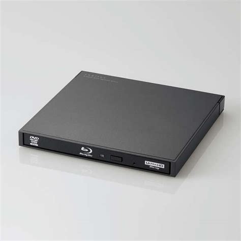 Type C ポータブルbd 再生 書込ソフト付（ブラック） Lbd Pwb6u3csbk