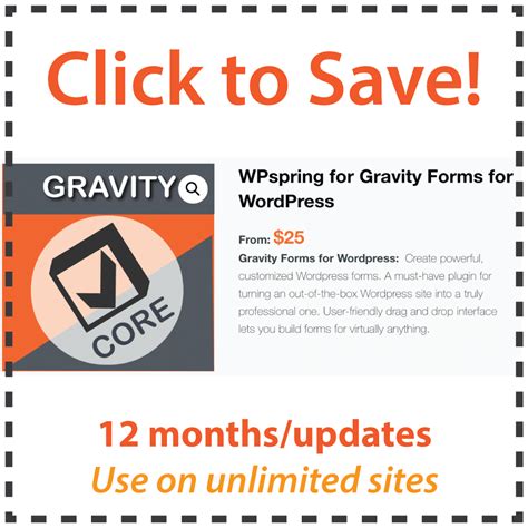 gravity forms builder discount code download this plugin for 75 less