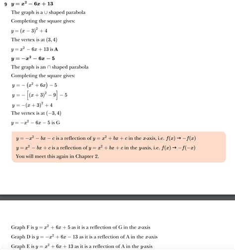 9709 p1 quadratics exercises 1 and 2 worked solutions maths with david