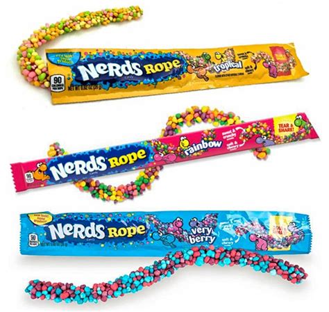 Nerds Rope Bundle 3 X 26g Amerikaans Snoep Bestellen Candywrap Nl