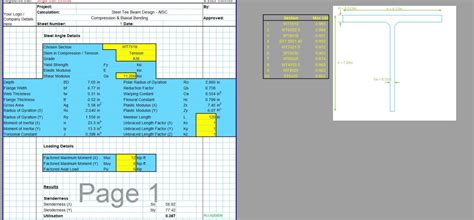 Steel Beam Design Spreadsheet Civilweb Spreadsheets