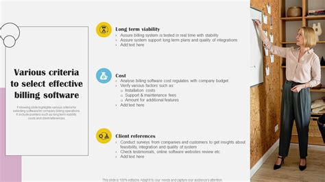 Various Criteria To Select Effective Billing Implementing Billing Software To Enhance Customer