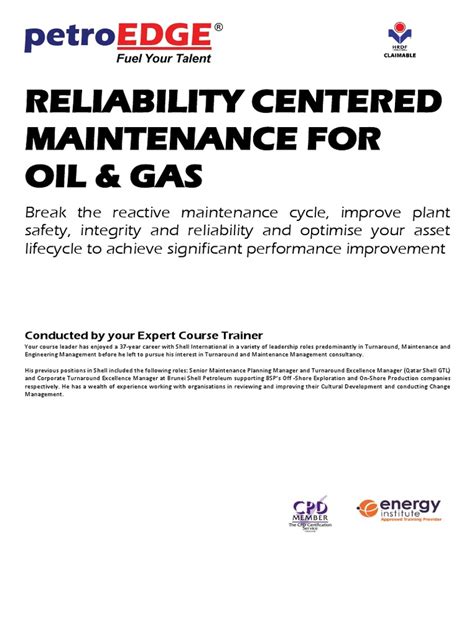 Reliability Centred Maintenance Pdf Reliability Engineering Risk