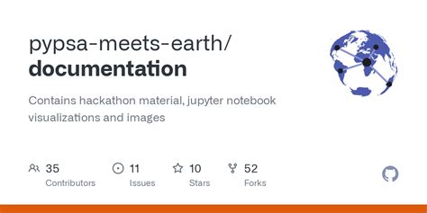Github Pypsa Meets Earthdocumentation Contains Hackathon Material Jupyter Notebook
