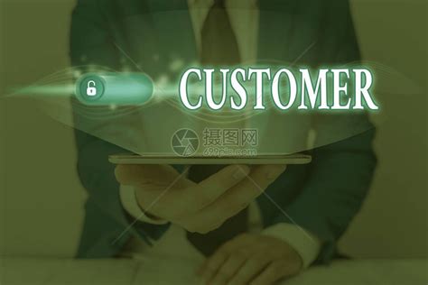 手写文本客户从商店购买商品或服务的概念照片个人或公司用于web数据信息安全应用系高清图片下载 正版图片503855563 摄图网