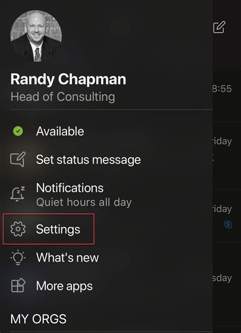 Add A Second Account To The Teams Mobile App