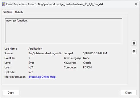 Game Continues To Crash Constantly Bugsplat Incorrect Function Error IV Report A Bug Age