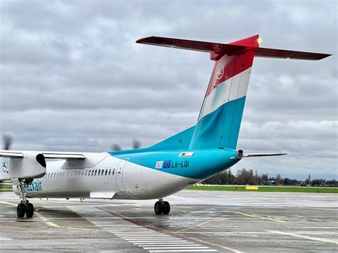 We join Luxair's first flight from London City Airport to Antwerp