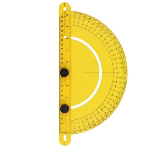 Sal Règle Dangle Universelle Semi Circulaire Règle Dangle Règle