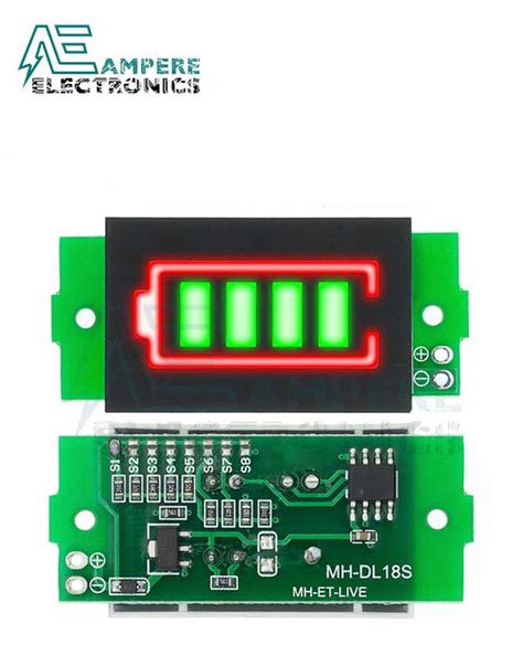 Battery Level Indicator Module S S Ampere Electronics