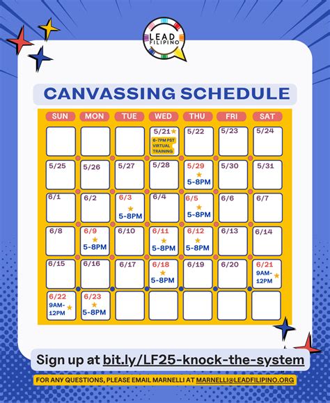 Knock The System” Canvassing Volunteer Call Out Lead Filipino