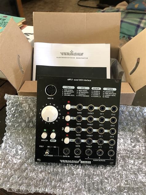 Vermona Qmi Quad Midi Interface V2 Reverb