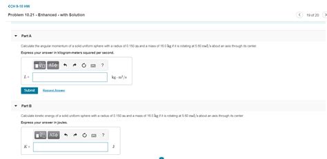 Solved CH HW Problem Enhanced With Solution Chegg Com