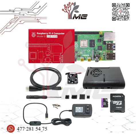 Kit Basico Raspberry Pi 4 2gb Con Accesorios Corto Circuito