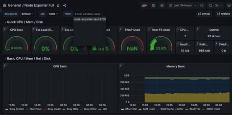 Host Selector Showing Only 1 Host · Issue 118 · Rfmozgrafana Dashboards · Github