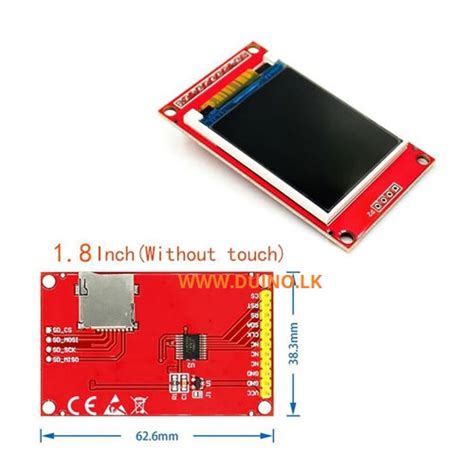 TFT Color Screen LCD Display Module Drive ST Interface SPI Duinolk The Biggest