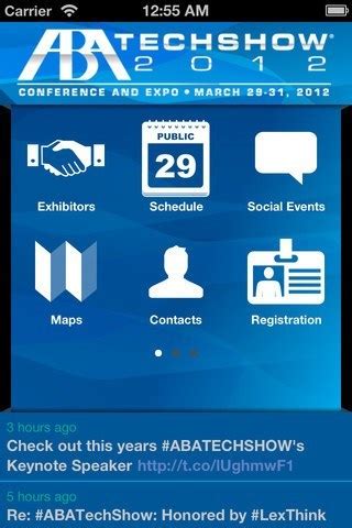 Going to Techshow? There's an App for That | LawSites