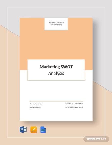 Free 18 Sample Market Analysis Templates In Pdf Excel Ms Word
