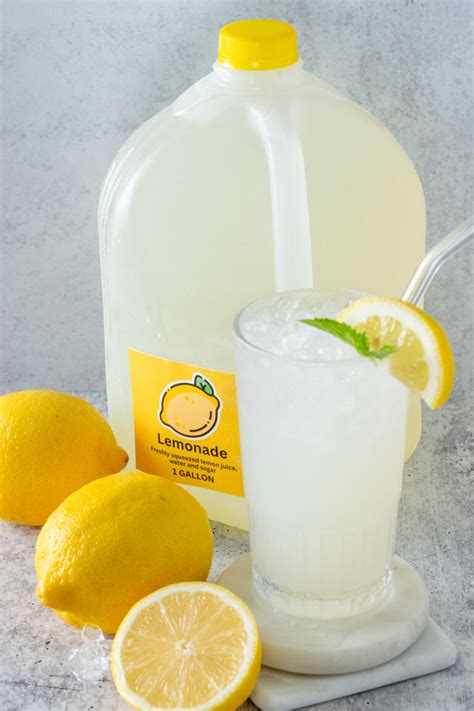 One Gallon Homemade Lemonade Recipe Sweet Steep