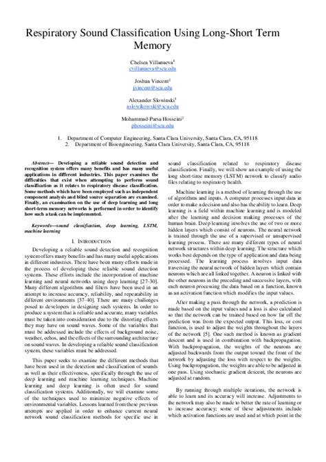 pdf respiratory sound classification using long short term memory