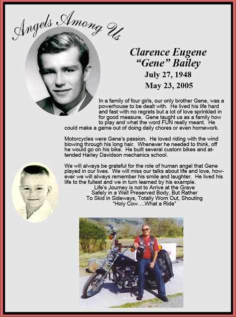 Memorial Fo Gene Rich Jessie Woods