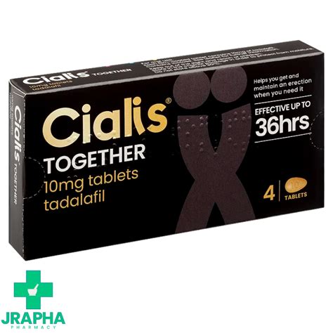 Cialis Together 10mg 4 Tablets Jrapha Pharmacy