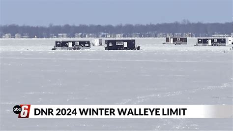 Minnesota Dnr Announces Winter Walleye Limit Abc 6 News
