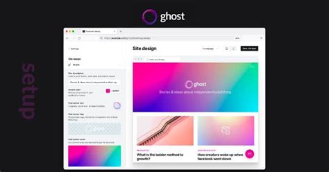 an honest review of the ghost blogging platform 2025