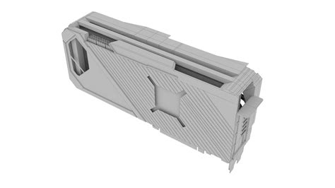 Asus Geforce Rtx Ti Rog Strix Model Turbosquid