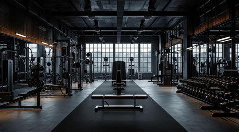 AI Generated Gym With Many Equipments Stock Photo At Vecteezy