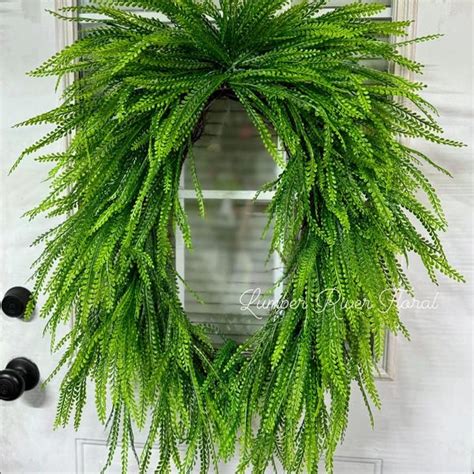 Bead Grass Wreath Etsy