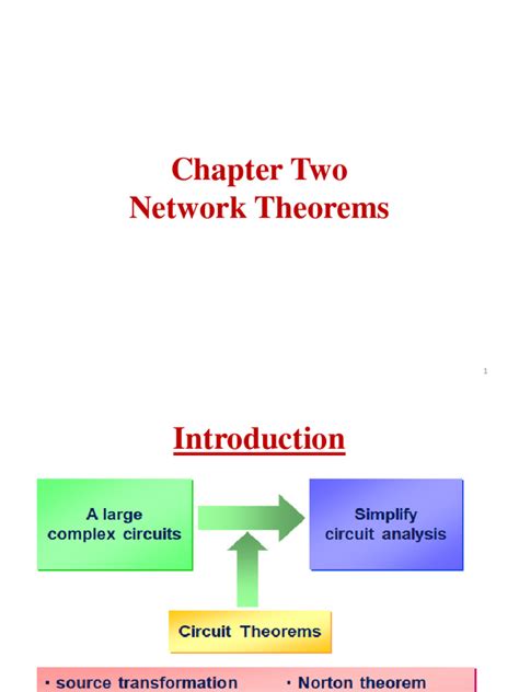 Chapter Two Network Theorem Pdf Electrical Network Computer Engineering