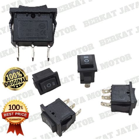 Ready To Send Switch Switch On Off On Mini Pin Foot Arah Shopee Philippines