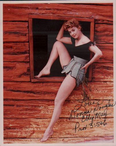 Donna Douglas Sexy Beverly Hillbillies Signed Photograph