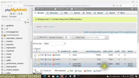 Database Programming Creating Table With Referential Intergrity Part 2 Youtube