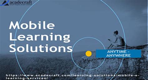 Free Download Mobile Learning Solutions Powerpoint Presentation