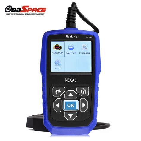 Universal Auto Diagnostic Scanner NEXAS NL101 OBDII OBD Auto OBD2 Scanner With O2 Sensor EVAP