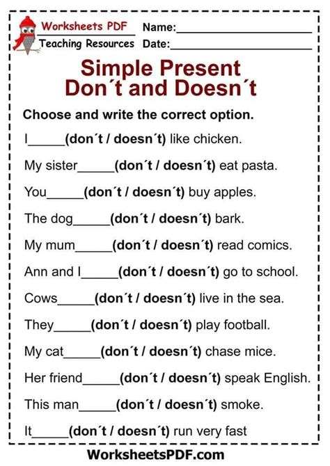 English Grammar Exercises Artofit
