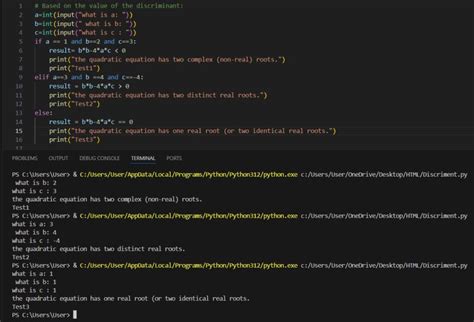 my python project on quadratic equations veeram sagar posted on the