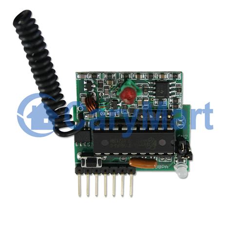 Channel High Level Output Super Regeneration RF Receiver Module With Decoder