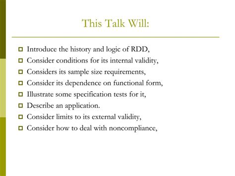 ppt introduction of regression discontinuity design rdd powerpoint