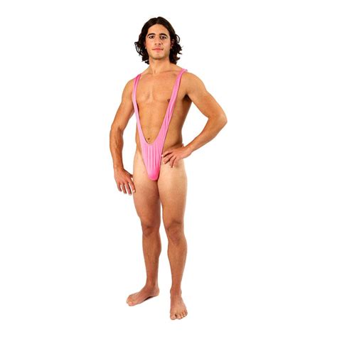 Mankini Vaaleanpunainen Partykingfi