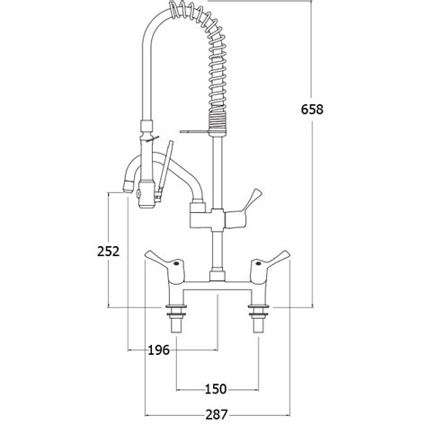 Aquatechnix Tx Pr 30l Ss Bf1 E 150mm Centres Mechline